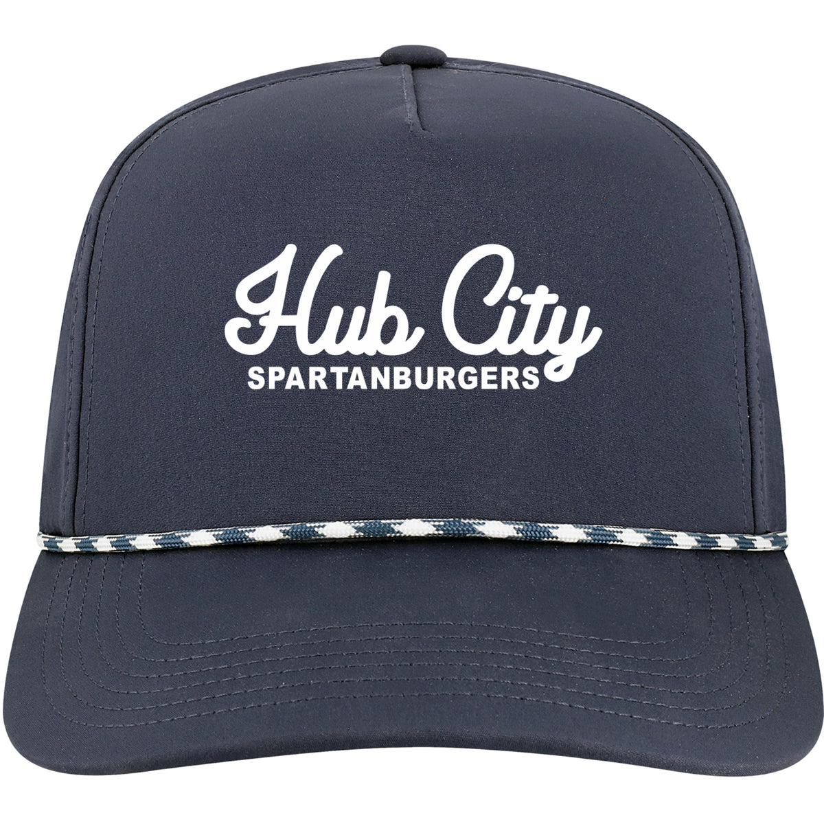 L2 Navy Caddy W Rope Script Hat – Hub City Spartanburgers