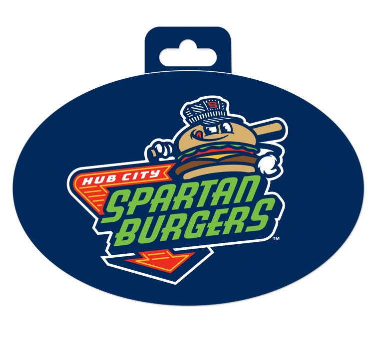 Primary Logo Sticker Decal – Hub City Spartanburgers